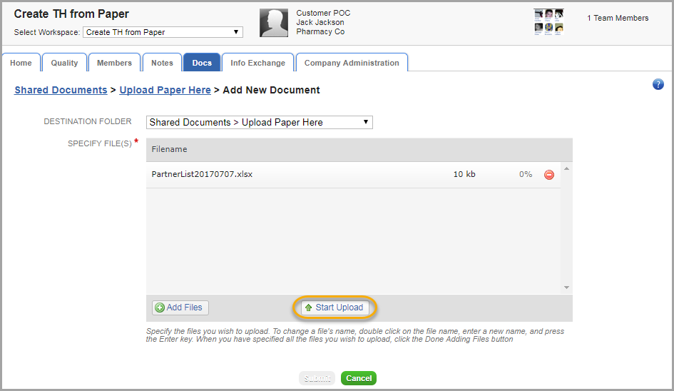 Converting Paper THs to Digital